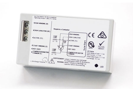 Single Phase Compressor Soft Starters for HVAC units and heat pumps